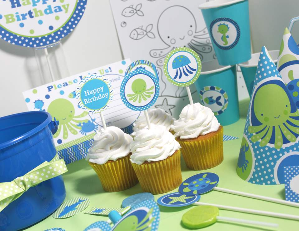 The ocean / Birthday "Blue Sea" | Catch My Party