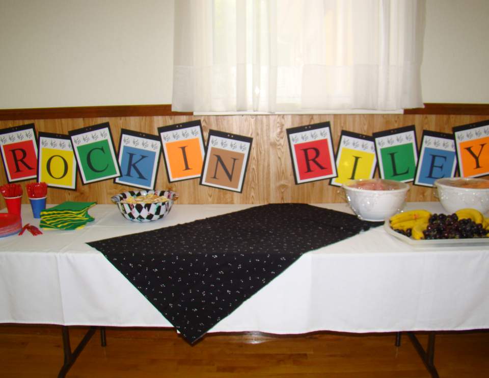 Music & Nursery Rhymes / Birthday "Rockin' Riley's 2nd Birthday Party ...