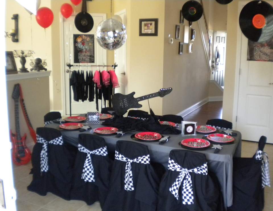 Rock Star / Birthday "Matthew's Rock Star Party" | Catch My Party