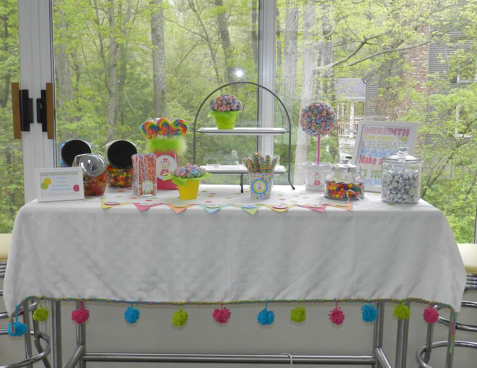 Simple Candy Buffet / Birthday "Meredith's Candy Extravaganza" | Catch ...