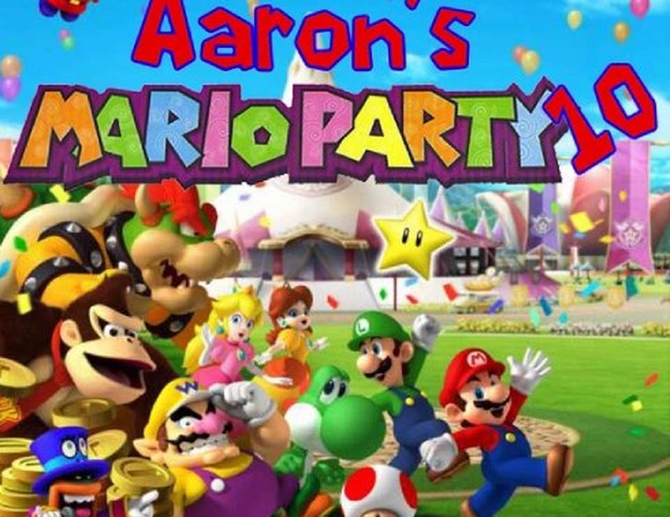 Super Mario Bros / Birthday "Aaron's 10th Birthday" | Catch My Party