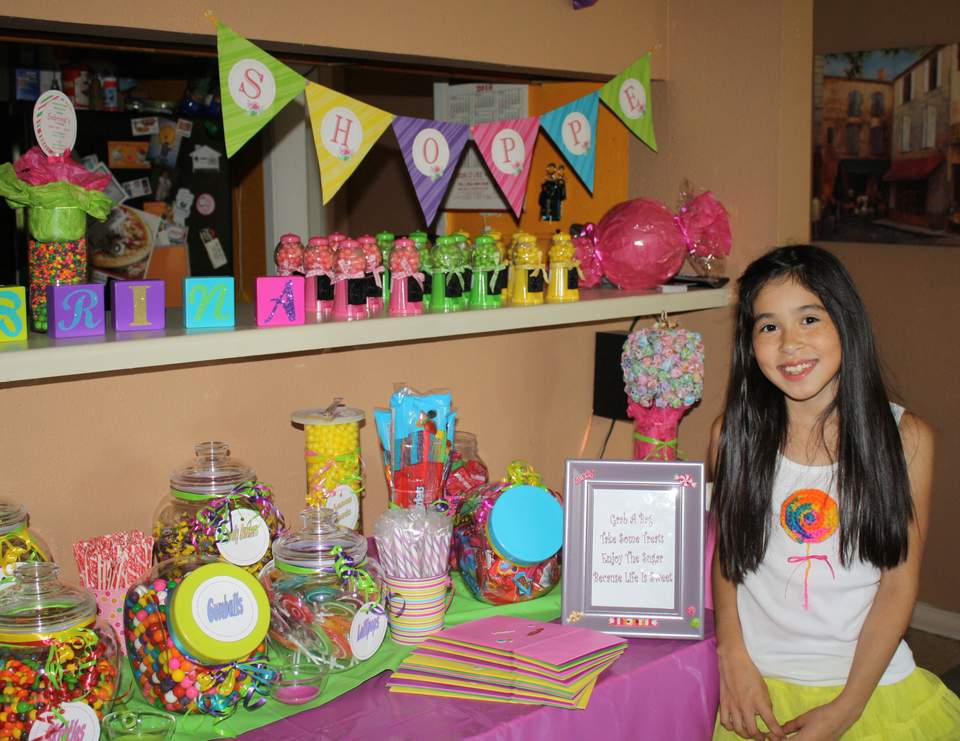 Sweet Shoppe / Birthday "Sabrina's 11th Birthday party" | Catch My Party