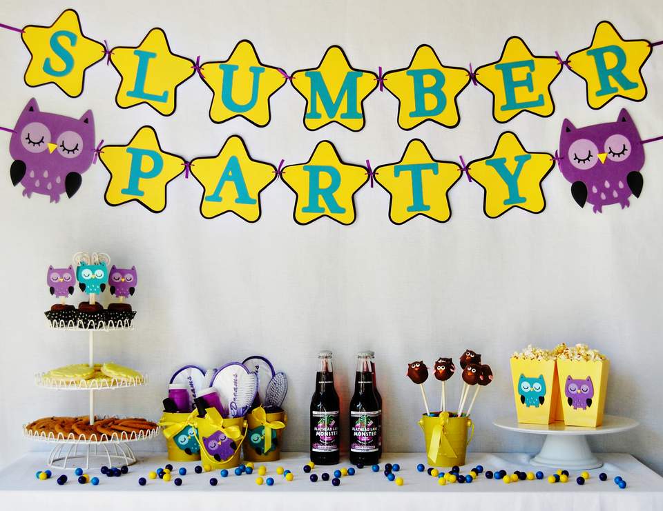 Birthday "Night Owl Slumber Party" | Catch My Party