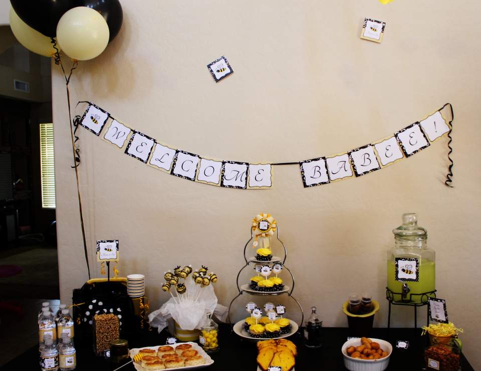 Bumble Bees / Baby Shower "Welcome Ba-Bee Bumble Bee Party" | Catch My ...