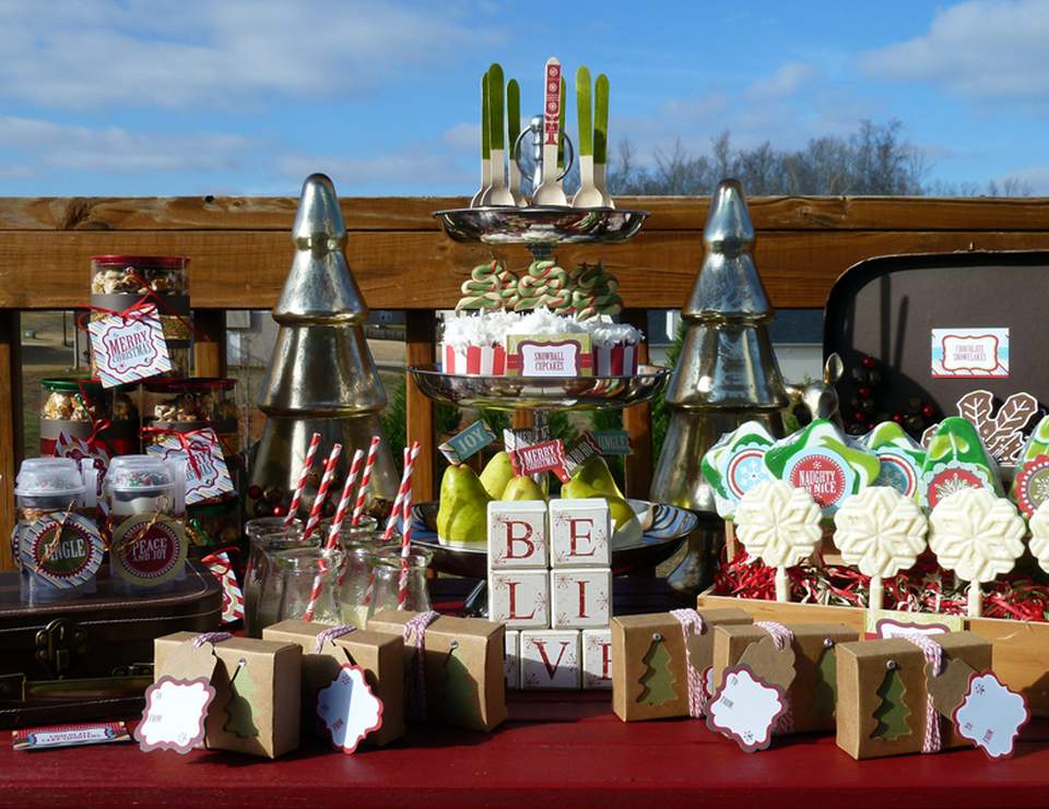 Christmas Party / Retro - Vintage / Christmas/Holiday "Vintage Winter ...