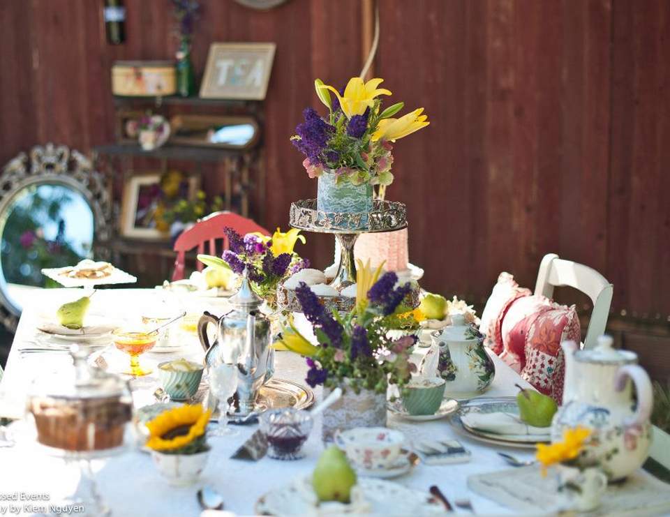 Vintage Tea Garden Party / Tea Party "Scrabble Tea Time Party" | Catch ...