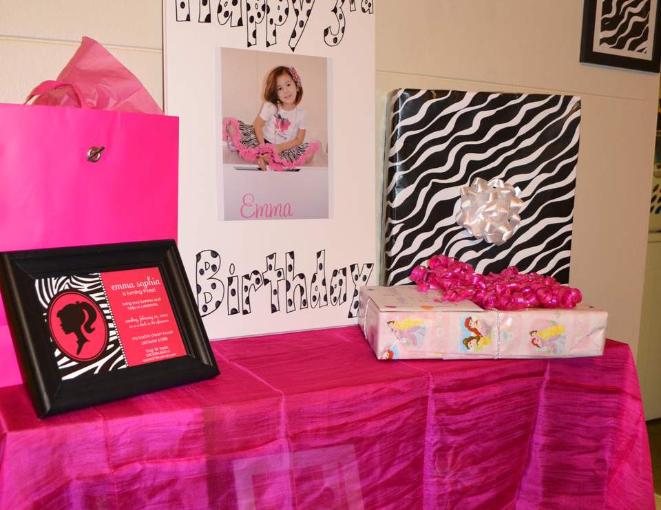 Modern Barbie / Birthday "Emma's 3rd Birthday" | Catch My Party