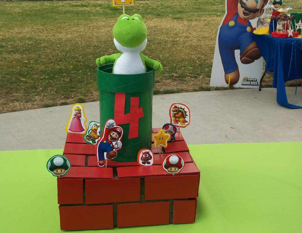 Super Mario Bros / Birthday "Cesar's 4th Birthday Party" | Catch My Party