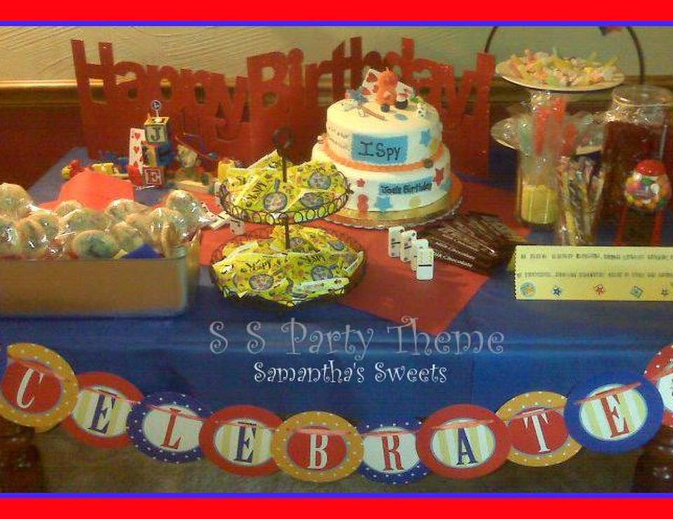 I SPY / Birthday "I SPY a Birthday!" | Catch My Party