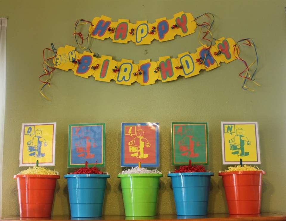 Legos / Birthday "Dylan's 9th Lego Birthday Party" | Catch My Party