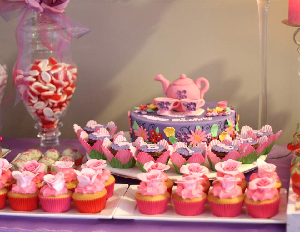 Tea Party / Birthday "Purple & Pink Tea Party for Kaneisha" | Catch My ...