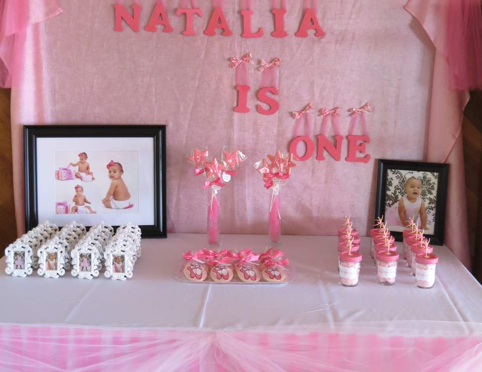 Ballerina / Birthday "Natalia's First Birthday" | Catch My Party