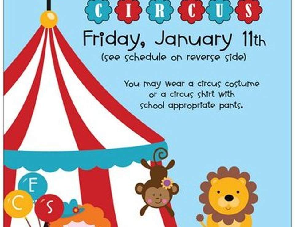 Circus/Carnival / School Good Behavior Party "CES Students Clown Around ...