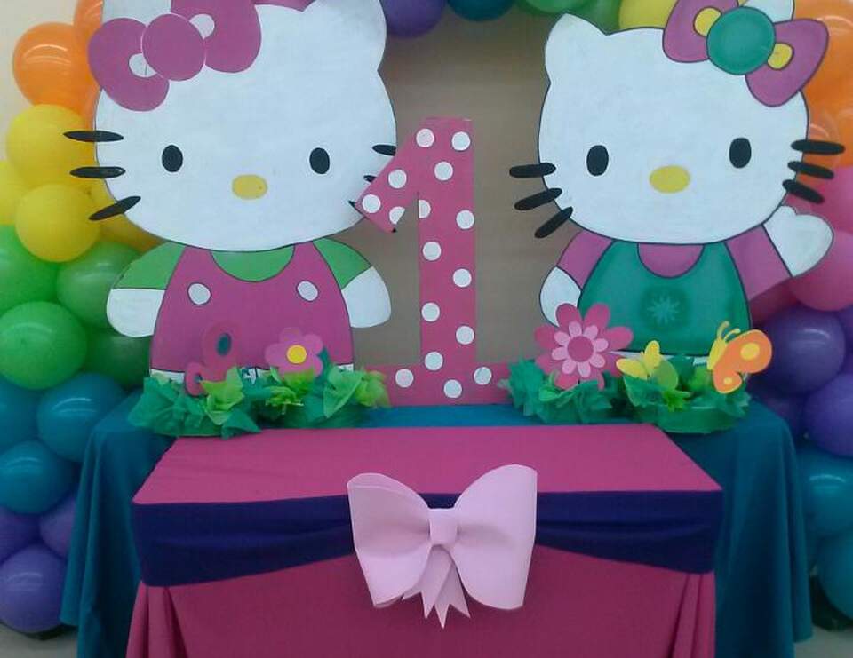 Hello Kitty / Birthday "Hello Kitty 1st Birthday" | Catch My Party
