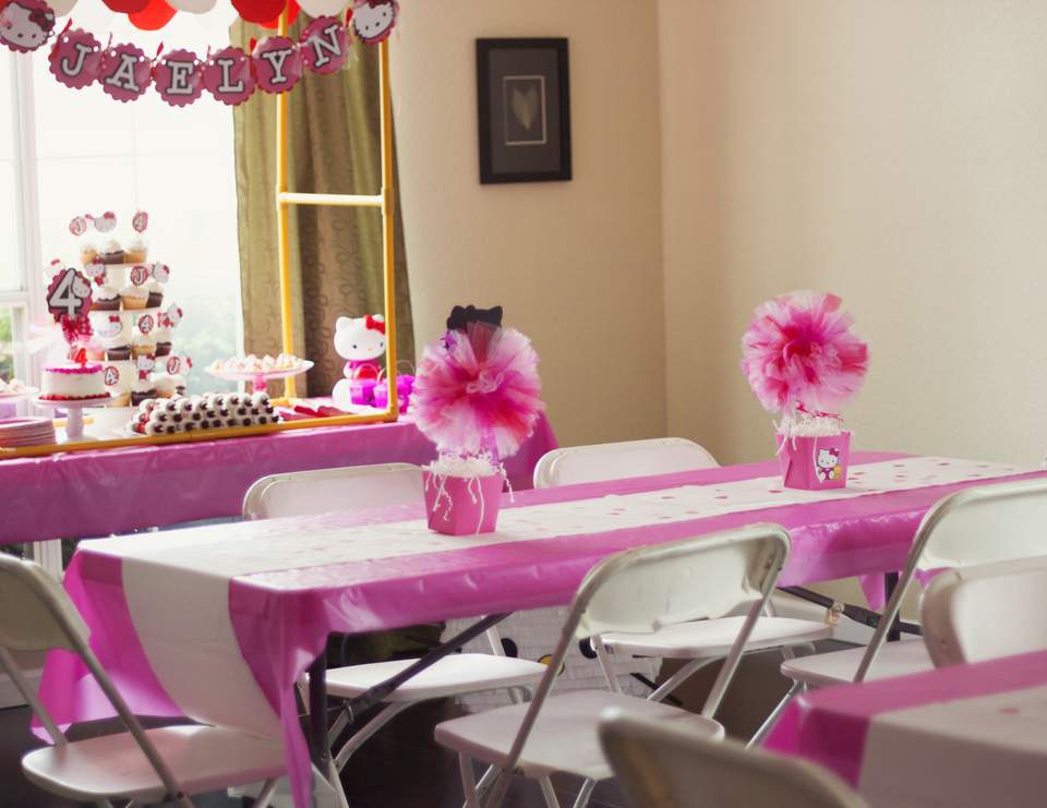 Hello Kitty / Birthday "Jaelyn's Hello Kitty 4th Birthday" | Catch My Party