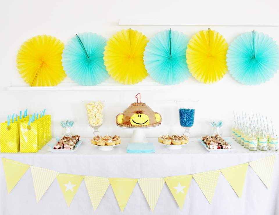 Birthday "Cheeky Monkey 1st Birthday Party" | Catch My Party