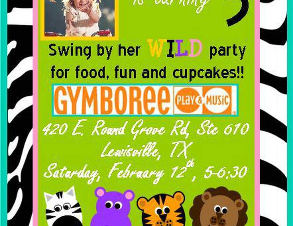 Zoo, Safari / Birthday "Catie's Gymboree Safari 3rd Birthday" | Catch ...
