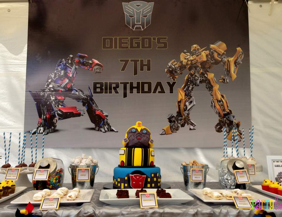 Transformers / Birthday "{Transformers Birthday}" | Catch My Party