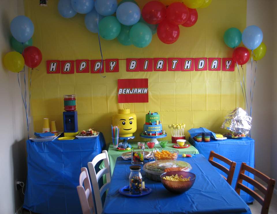 Lego / Birthday "Benjamin's 5th birthday party" | Catch My Party