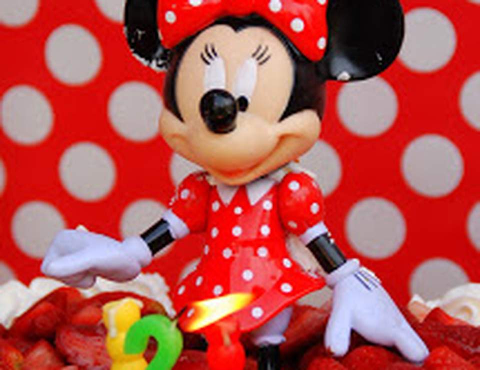Mickey Mouse Clubhouse or Minnie Mouse / Birthday "Vida's 2nd Birthday ...