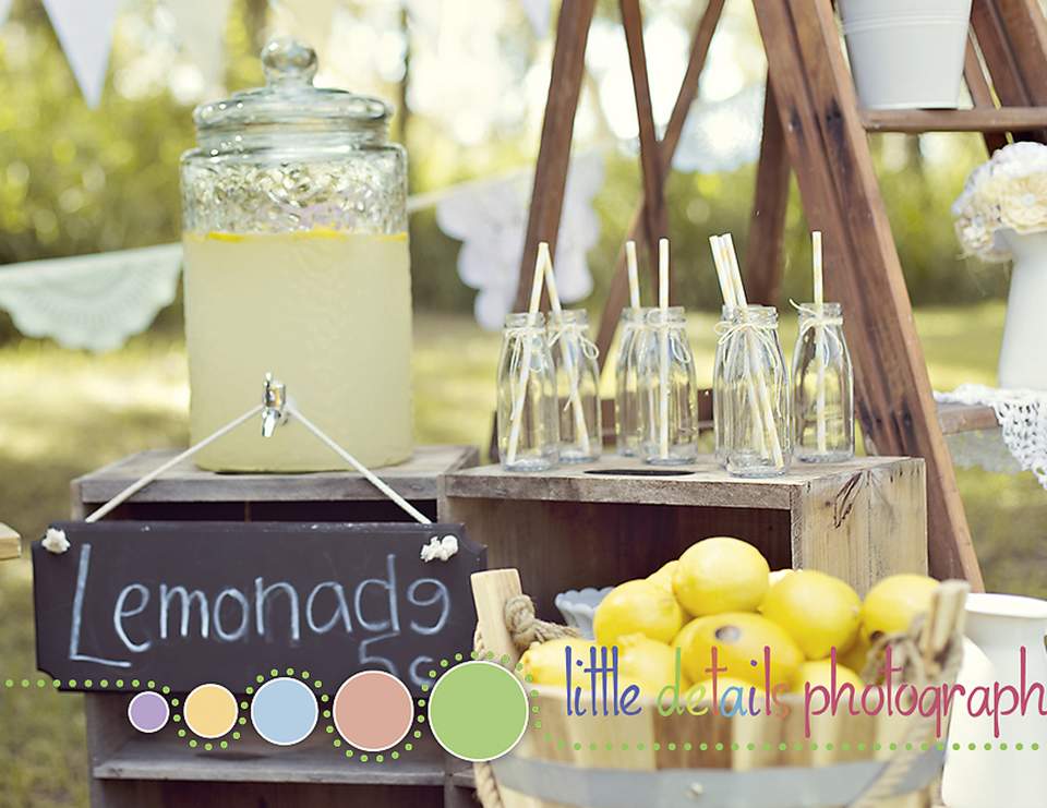 Vintage Lemonade Stand / Vintage Lemonade Stand Inspiration Shoot ...