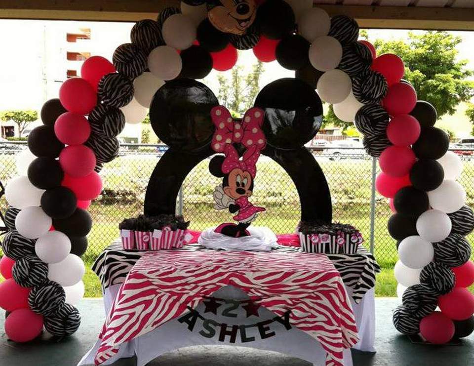 minnie zebra party / Birthday "minnie zebra party" | Catch My Party