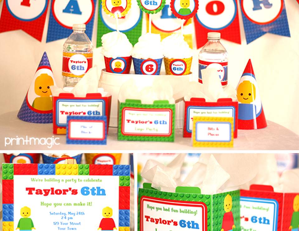 Birthday "Building Blocks" | Catch My Party