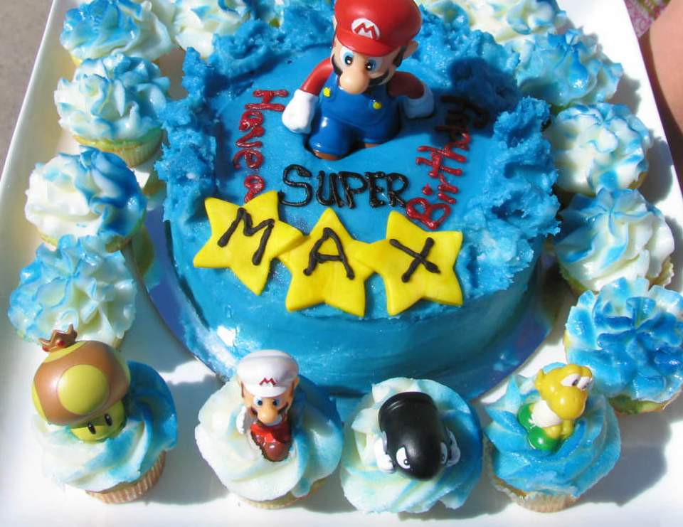 Super Mario Bros / Birthday "Super Mario Sunshine Pool Party" | Catch ...