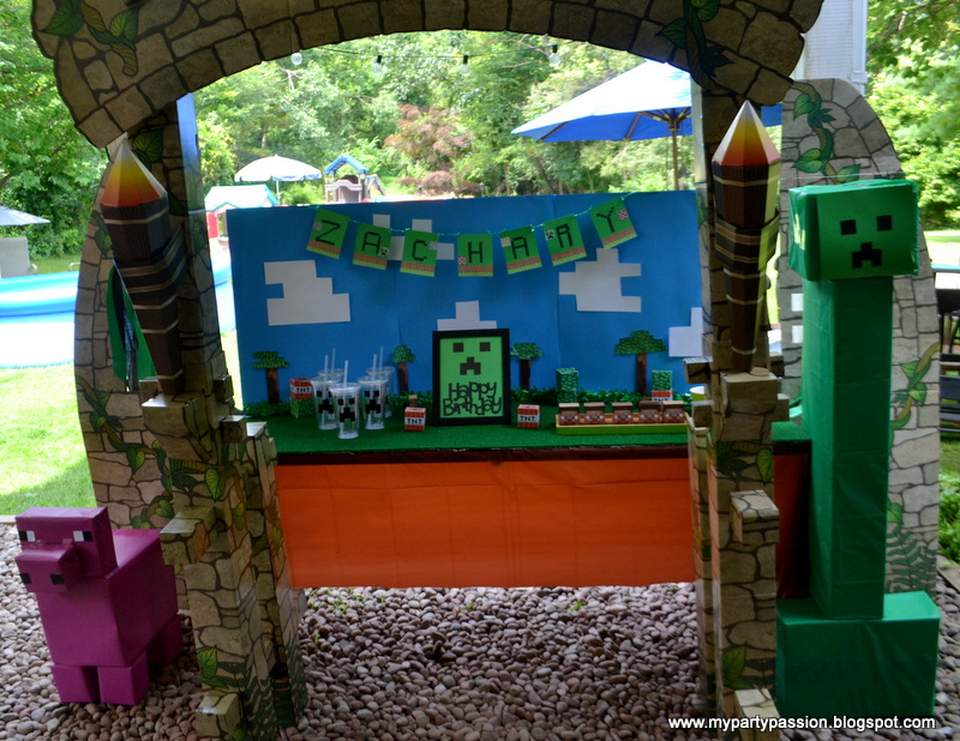 Minecraft/Creepers / Birthday "Minecraft Birthday" | Catch My Party