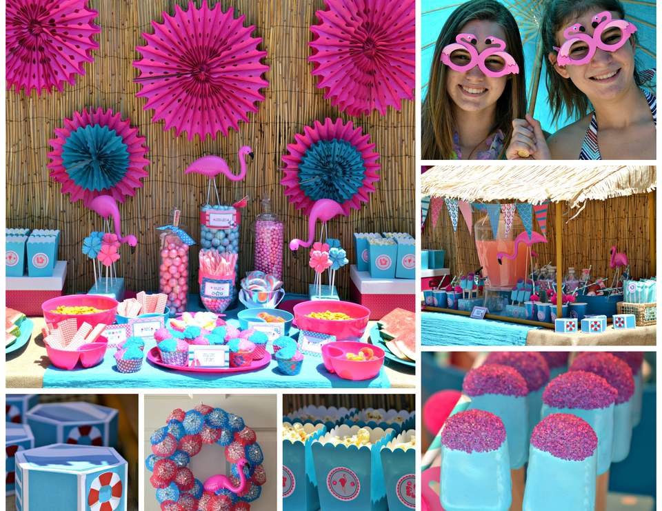 Summer "Flamingo Pool party" | Catch My Party