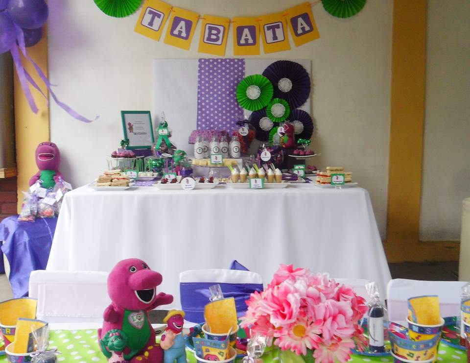 Barney the Dinosaur / Birthday "Barney " | Catch My Party