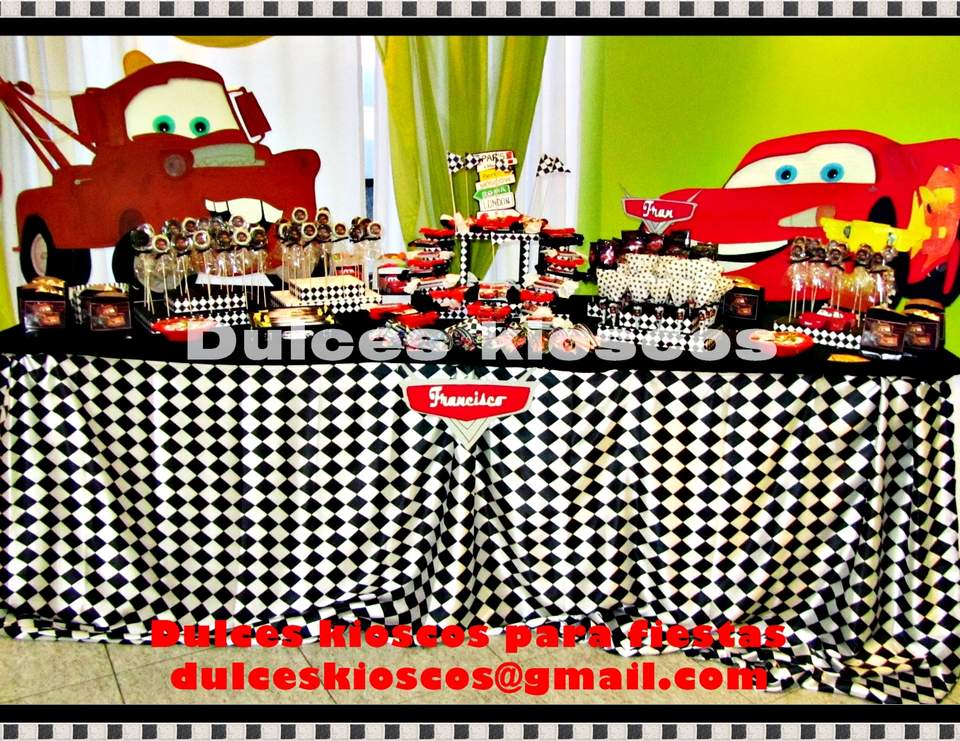 Fran´s birthday / Birthday "Cars Candy Bar" | Catch My Party