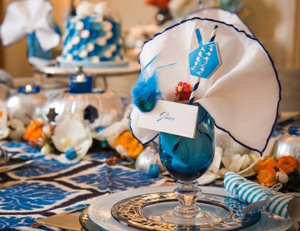 "THANKSGIVUKKAH" / Hanukkah " “THANKSGIVUKKAH” TABLE AND DECOR-SYRIAN ...