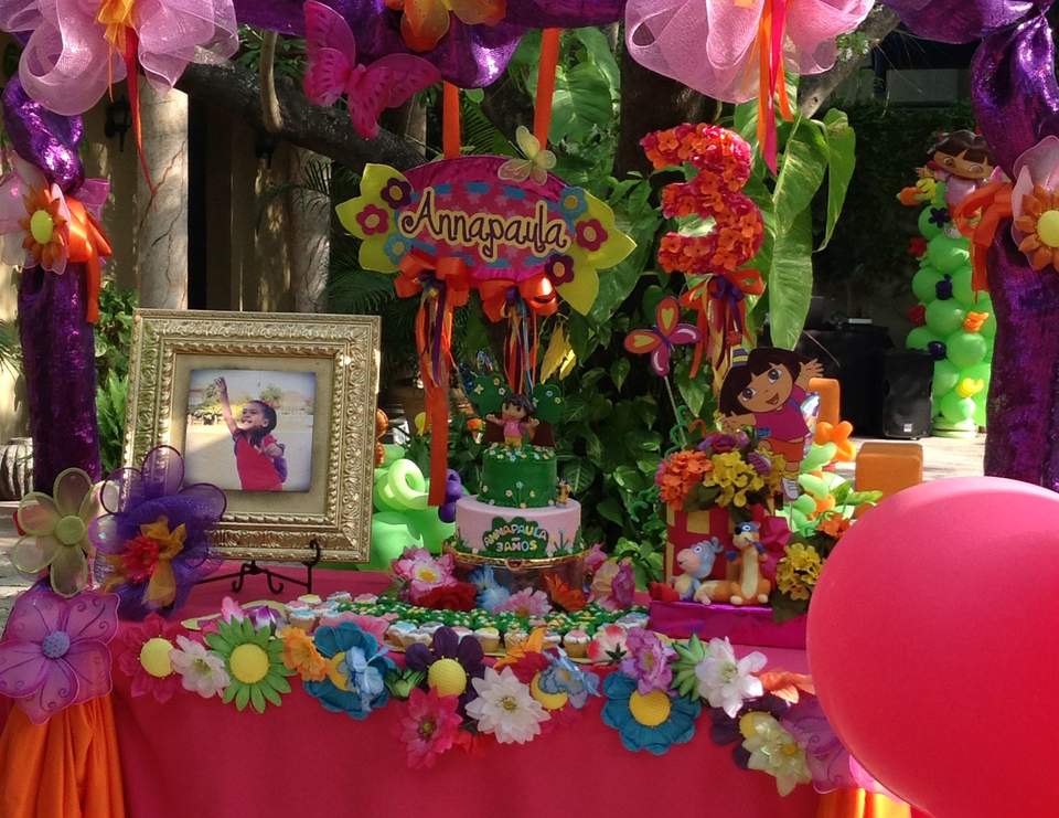 Dora the Explorer / Birthday "Annapaula's 3rd b-day" | Catch My Party