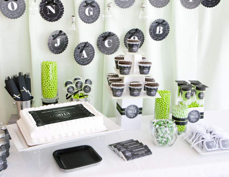 Chalkboard Graduation Party Ideas