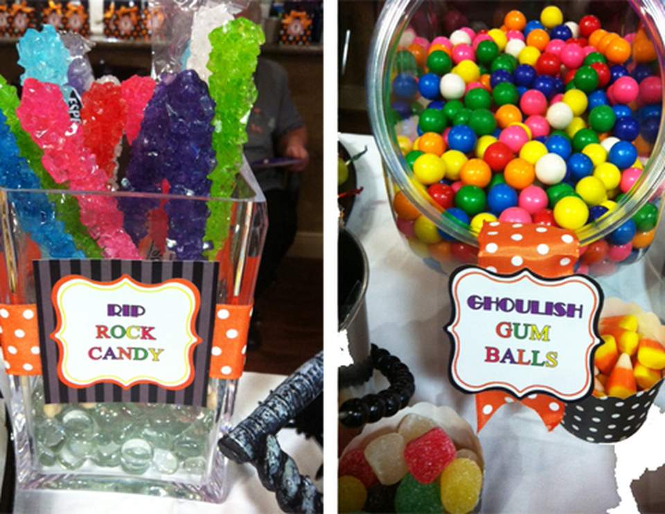 Halloween/ Candy/ Spa / Birthday "Halloween Candy Bar" | Catch My Party
