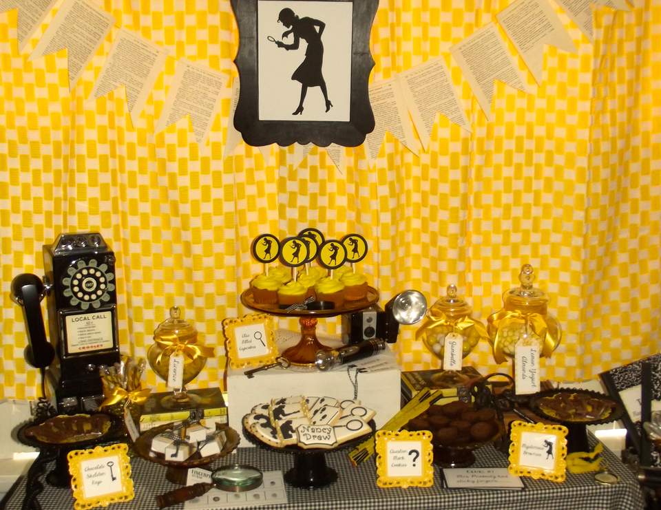 Birthday "Nancy Drew" | Catch My Party