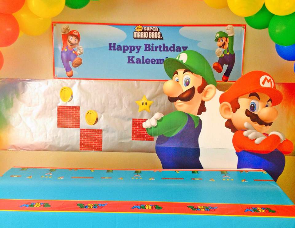 Super Mario Bros / Birthday "Super Mario Bros First Birthday " | Catch ...
