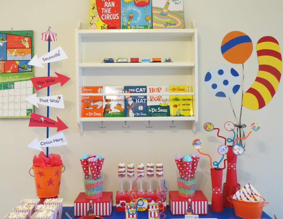 Dr. Seuss / Read Across America Party "Happy Birthday, Dr. Seuss ...