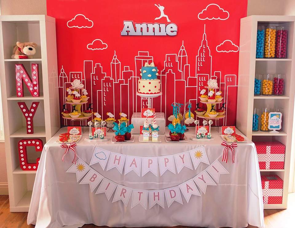 ANNIE MOVIE / Birthday "ANNIE MOVIE RELEASE BIRTHDAY PARTY! " | Catch ...