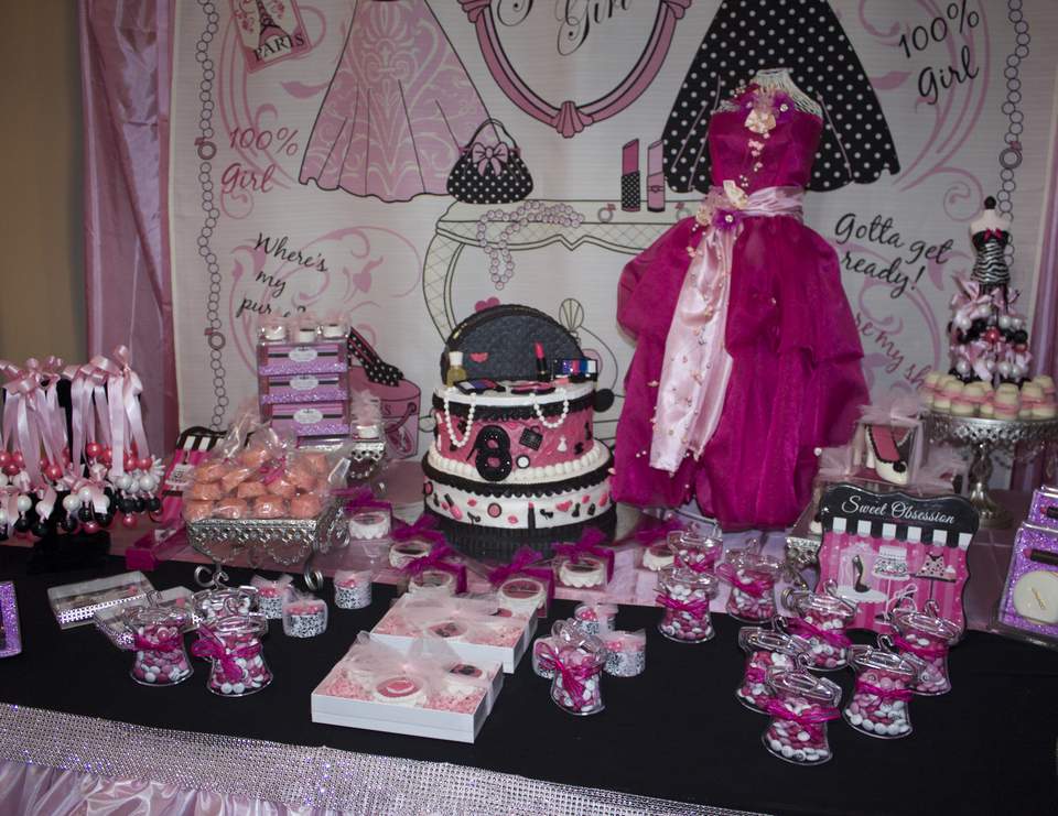 Glam Fashion Party / Birthday "Gaby's Glam Fashion Birthday" | Catch My ...