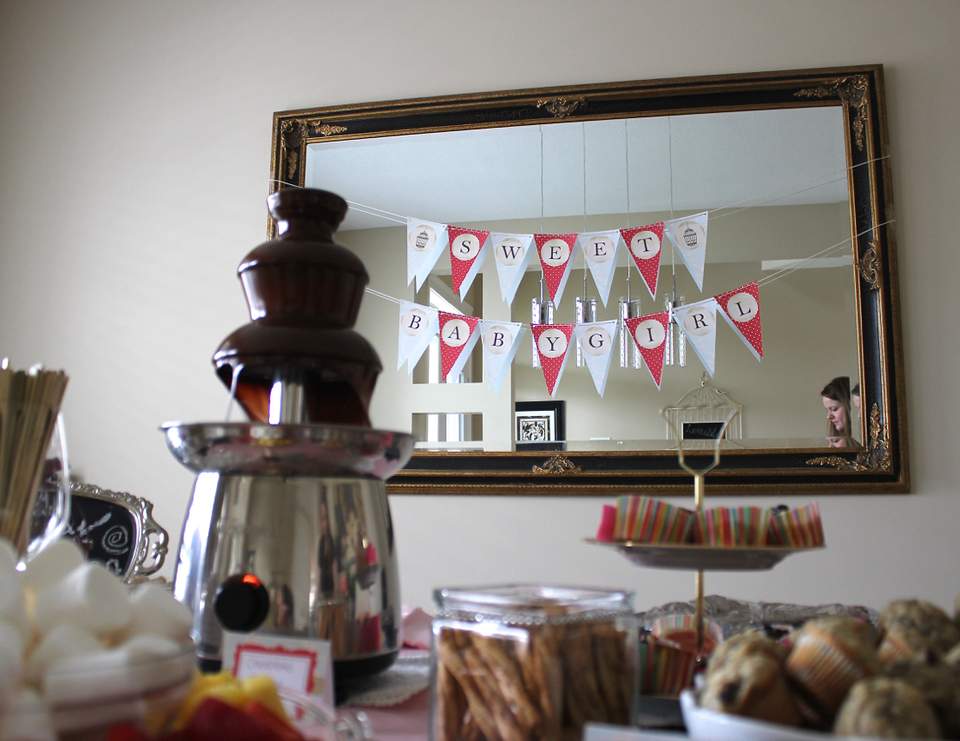 Vintage Little Birdie / Baby Shower "Julie's Miracle Baby Shower ...