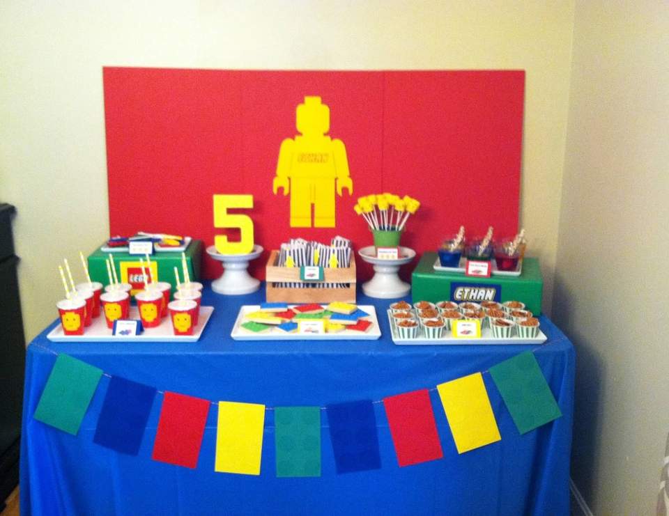 Lego Party / Birthday "Lego 5th Birthday" | Catch My Party