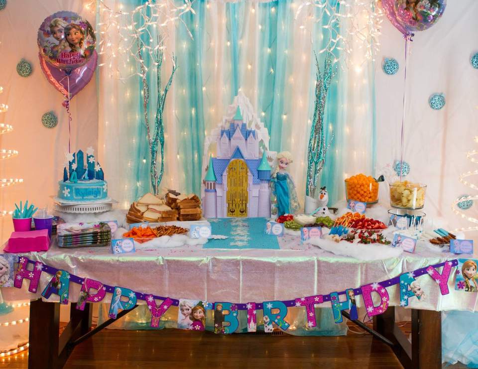 Frozen Disney Birthday Ryleigh s Frozen 4th Birthday Party 