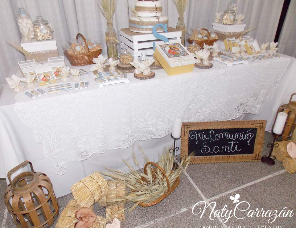"Rustic First Communion" | Catch My Party