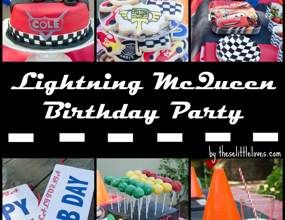 Cars, Lightning McQueen / Birthday "A Lightning McQueen Birthday Party ...