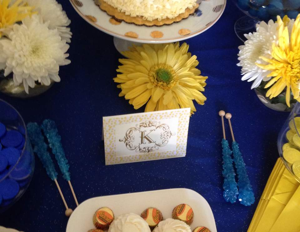 Blue and Yellow / Graduation/End of School "Kayla's Dream Big ...