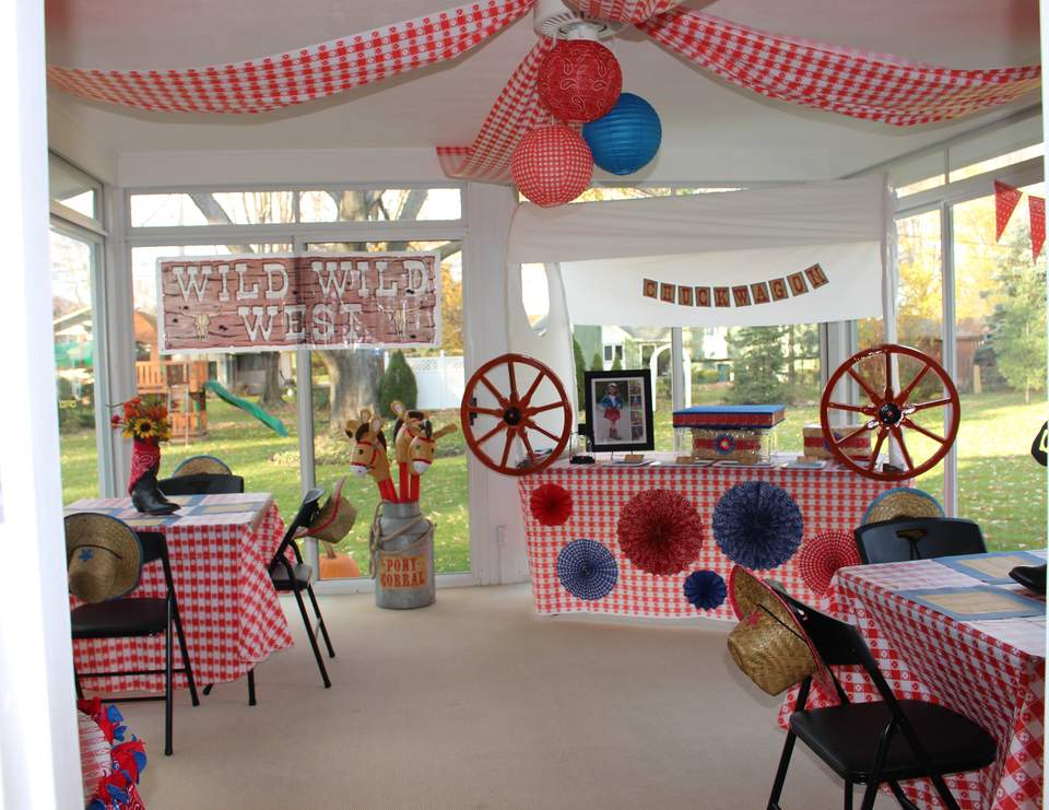 Wild West Party / Birthday "Allie's Wild West 4th Birthday" | Catch My ...