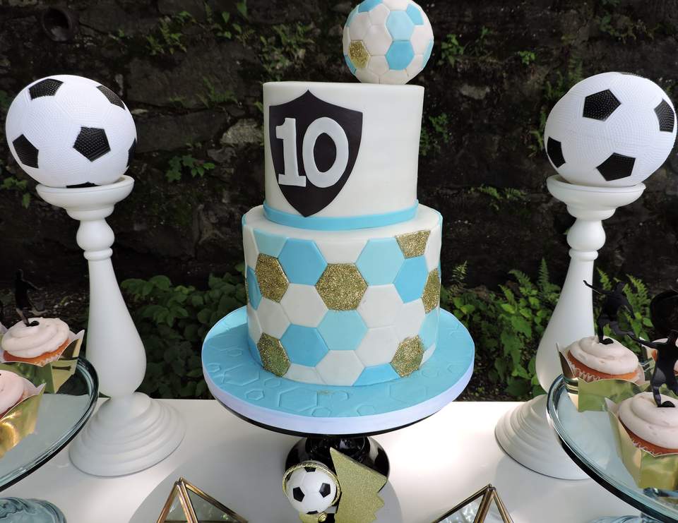 Soccer Birthday Modern Soccer 10th Birthday Catch My Party