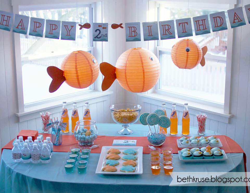 Fish / Birthday "Goldfish Party" | Catch My Party